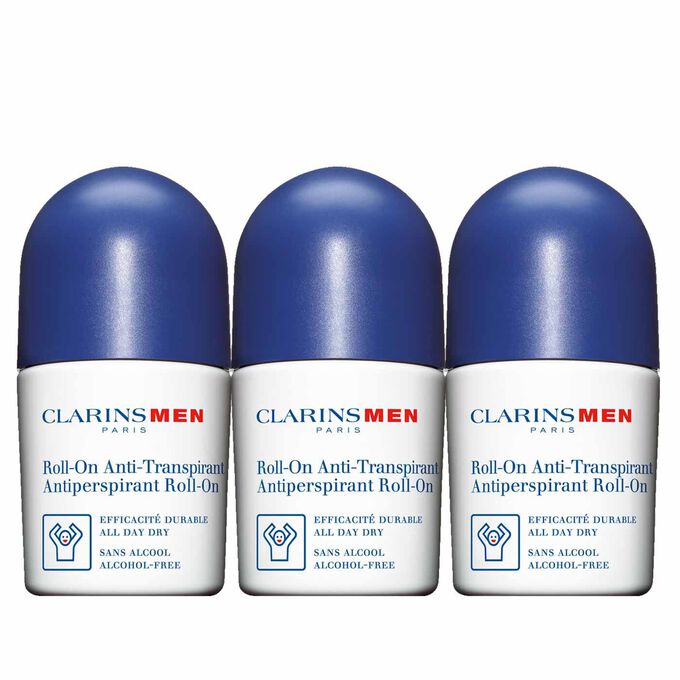 ClarinsMen Antiperspirant Deo Roll-On Pack | CLARINS®